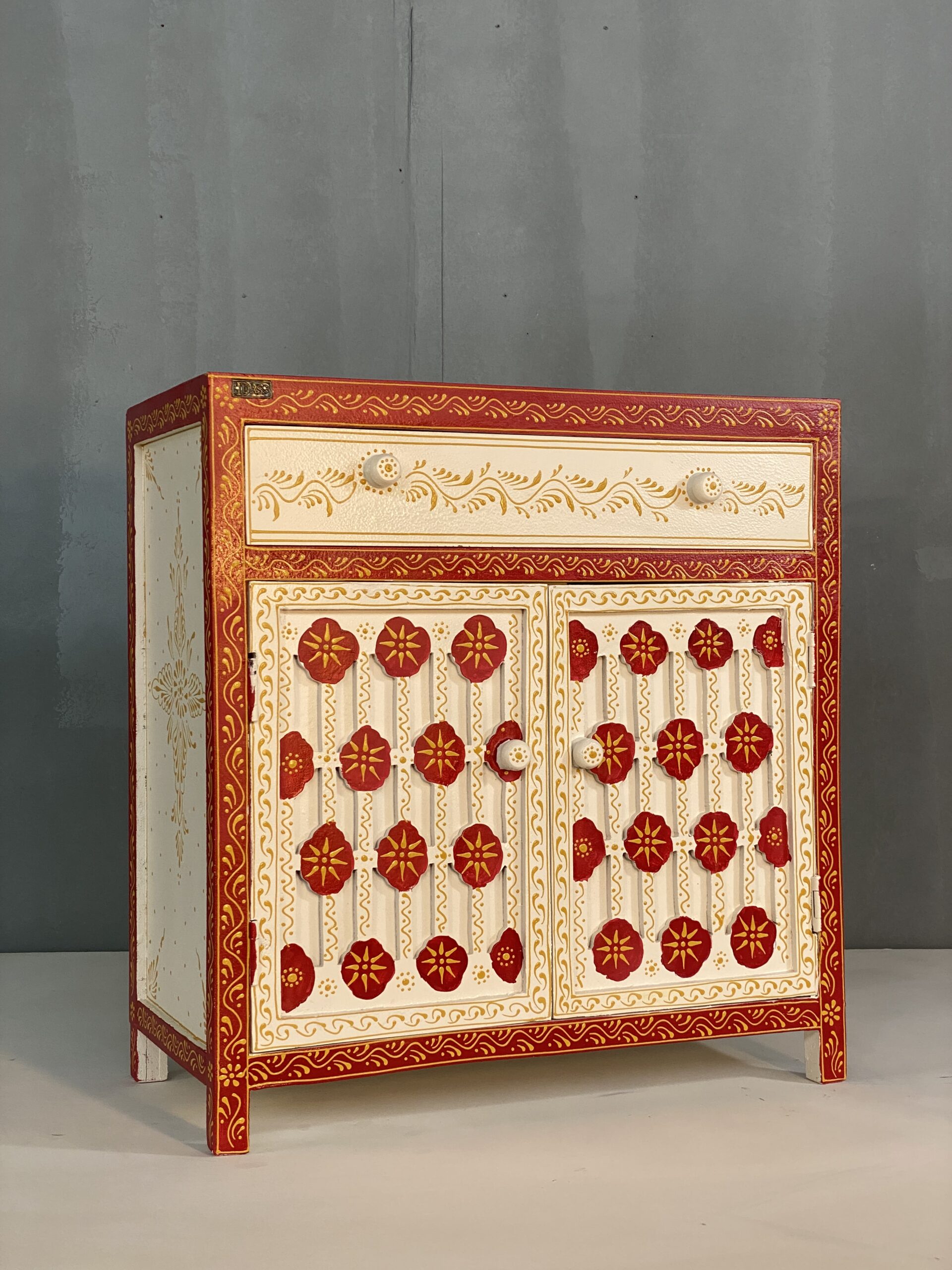 Wooden Puja Temple Cabinet for Home | WT2425Cabinet_WR | D'DASS Store