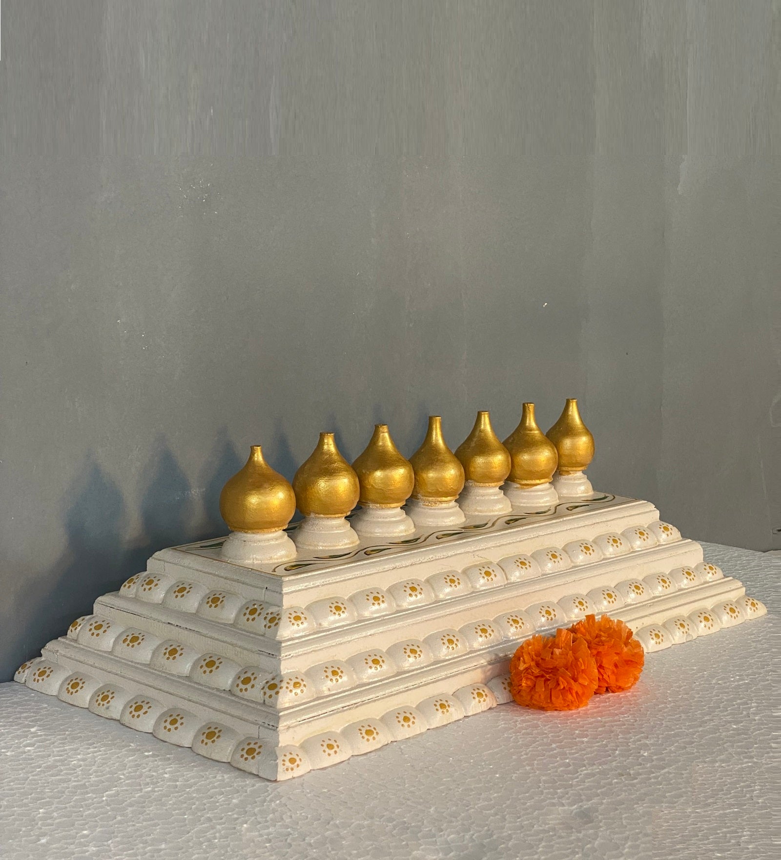 Handpainted Wooden Gopuram for Home Temple | DDASSGPRM01 | D'DASS Store