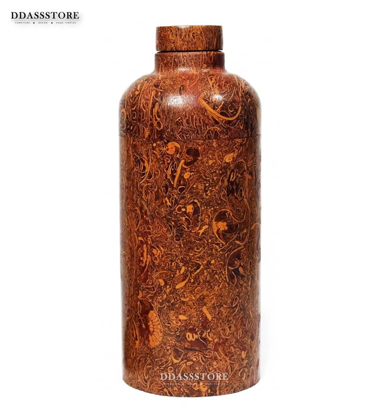 Buy Jaisalmer Fossil Habur Stone Bottle Online in India