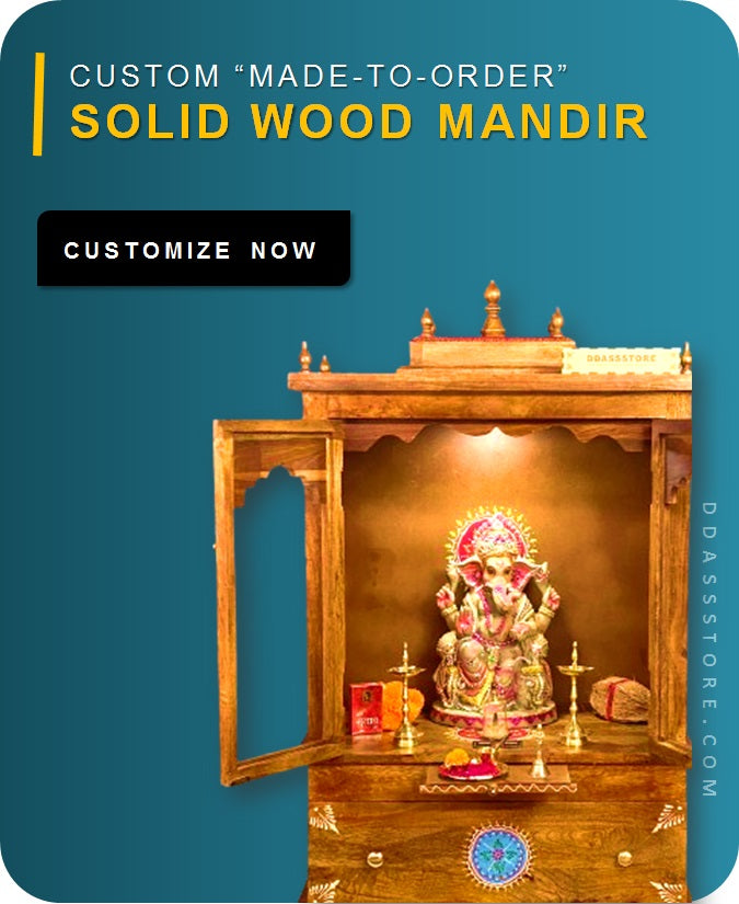 Custom Wooden Temple | D'DASS Store