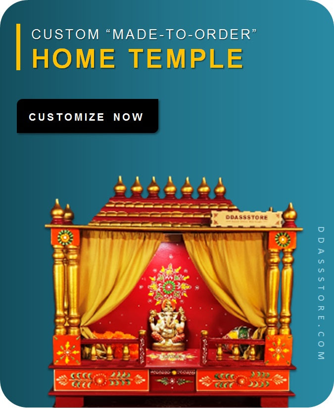 Custom Wooden Temple | D'DASS Store