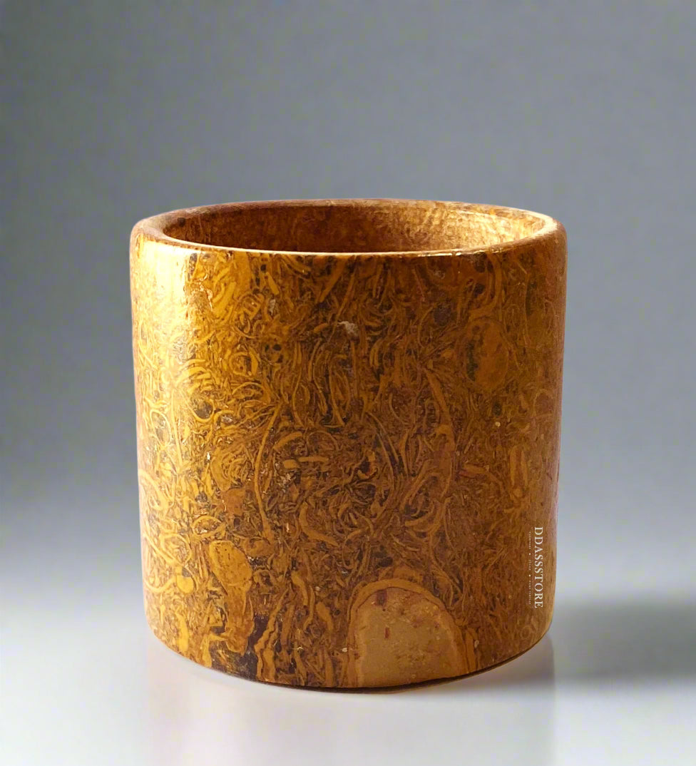 Jaisalmer Fossil Habur Stone Small Glass (100% Authentic ...