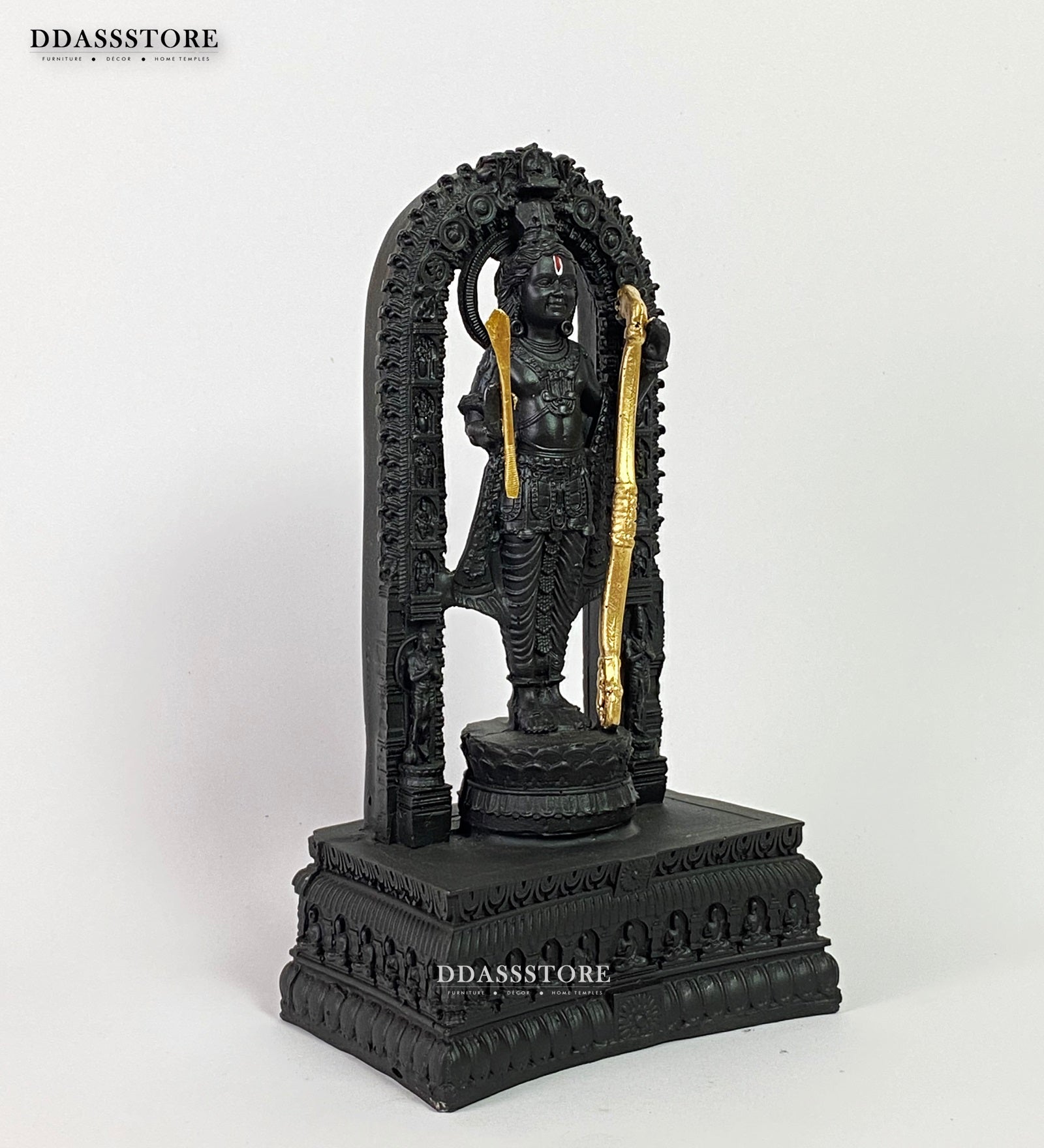 Shri Ram Lalla Idol Miniature Sculpture Height 7 Inch, Shri Ram Murti ...